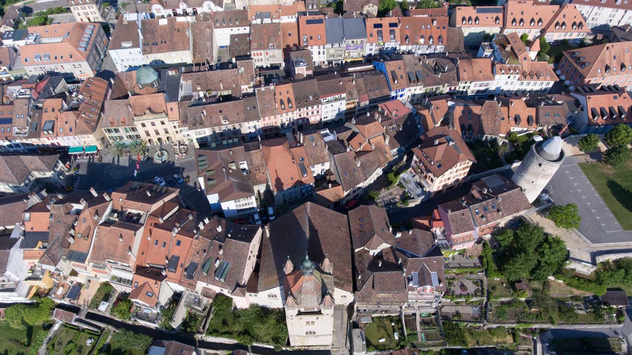 Altstadt von Orbe - Richesses Patrimoniales